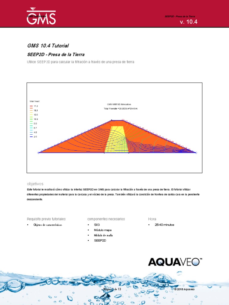 Modflow Presa Español | PDF | Ventana (informática) | Método de ...