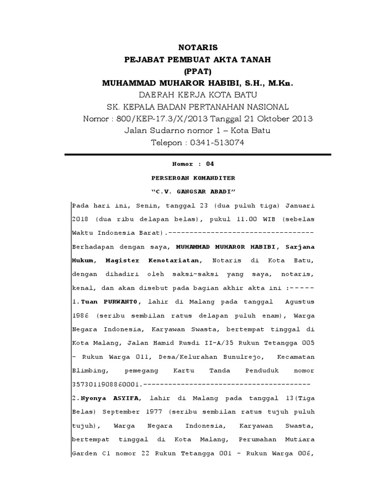 CV. Sayap Gangsar Abadi - Salinan | PDF