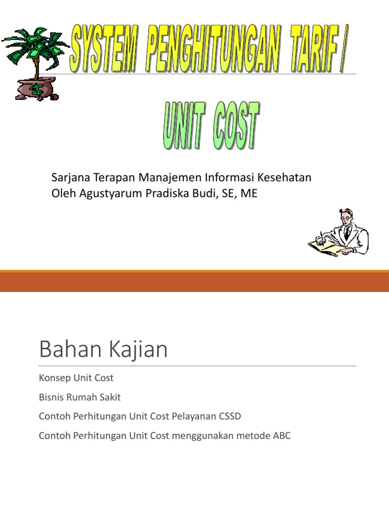 Perhitungan Unit Cost PDF | PDF