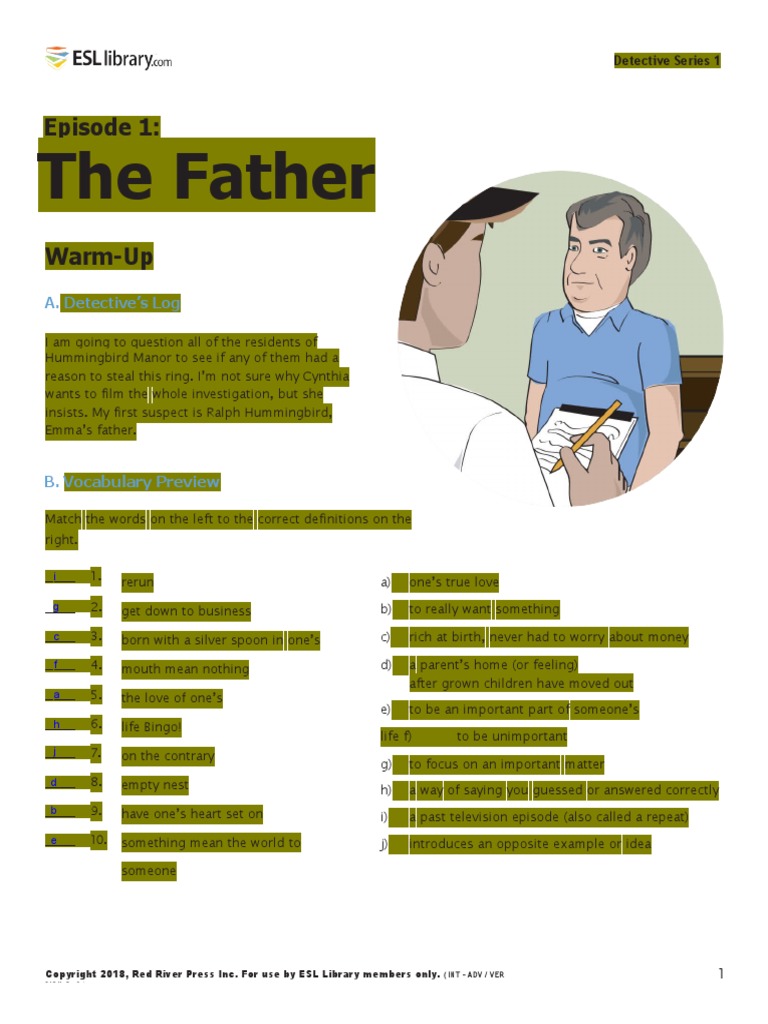 The Father: Episode 1 | PDF | Languages