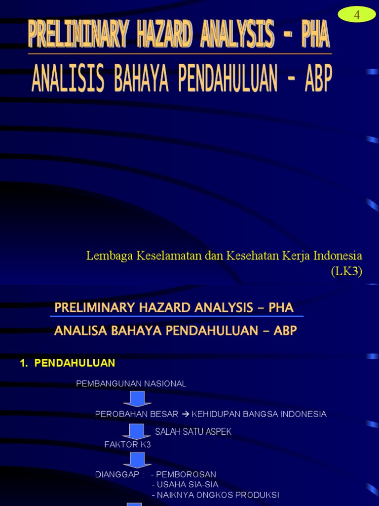 Preliminary Hazard Analysis (Pha) | PDF