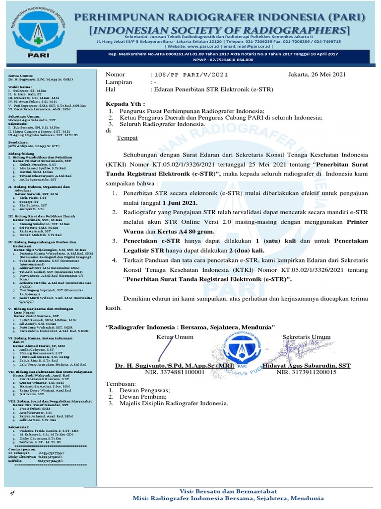 Penerbitan STR Elektronik | PDF