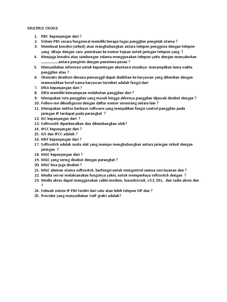 Kisi TLJ XI E Widdi UAS 2020 | PDF