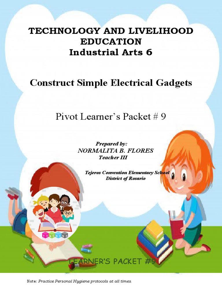 Construct Simple Electrical Gadgets: Pivot Learner's Packet # 9 | PDF ...