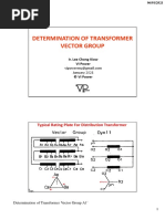 Drawing Yd Transformer Connections | PDF | Transformer | Power Engineering