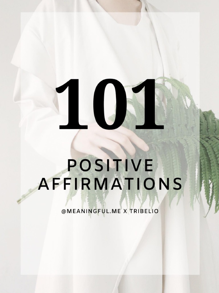 101 Positive Affirmations | PDF