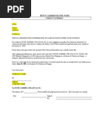 Cash Handover Template | PDF