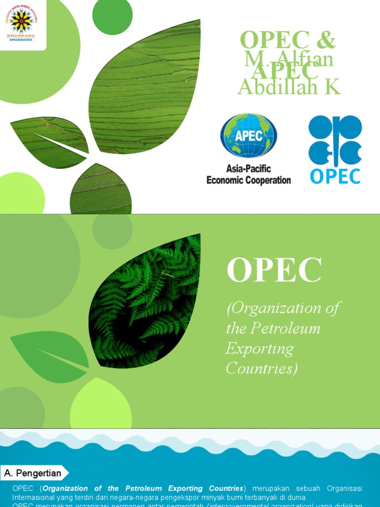 Apec Opec | PDF | Teknologi & Rekayasa