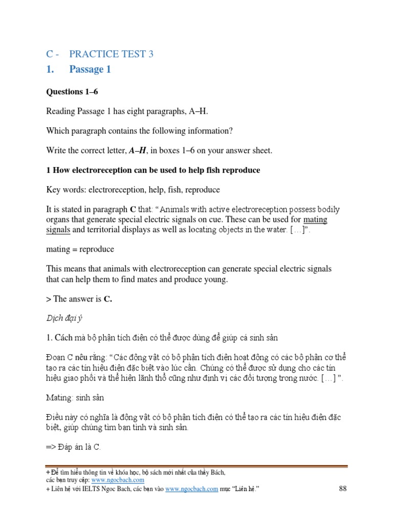 Key Test 3 6.6 | PDF