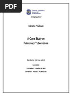 Case Study of Pulmonary Tuberculosis | PDF | Tuberculosis | Infection