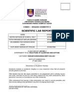 Esempio Di Prova English TOLC-F | PDF | Chemistry | Cell (Biology)