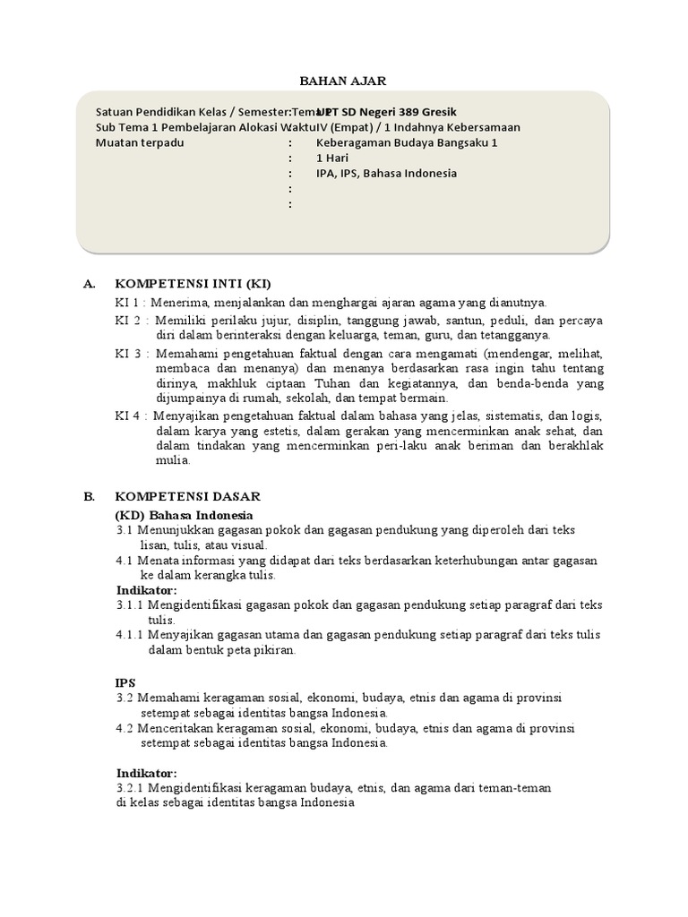 Bahan Ajar RAFI'I | PDF