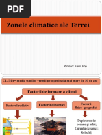 Zonele Climatice Ale Terrei | PDF