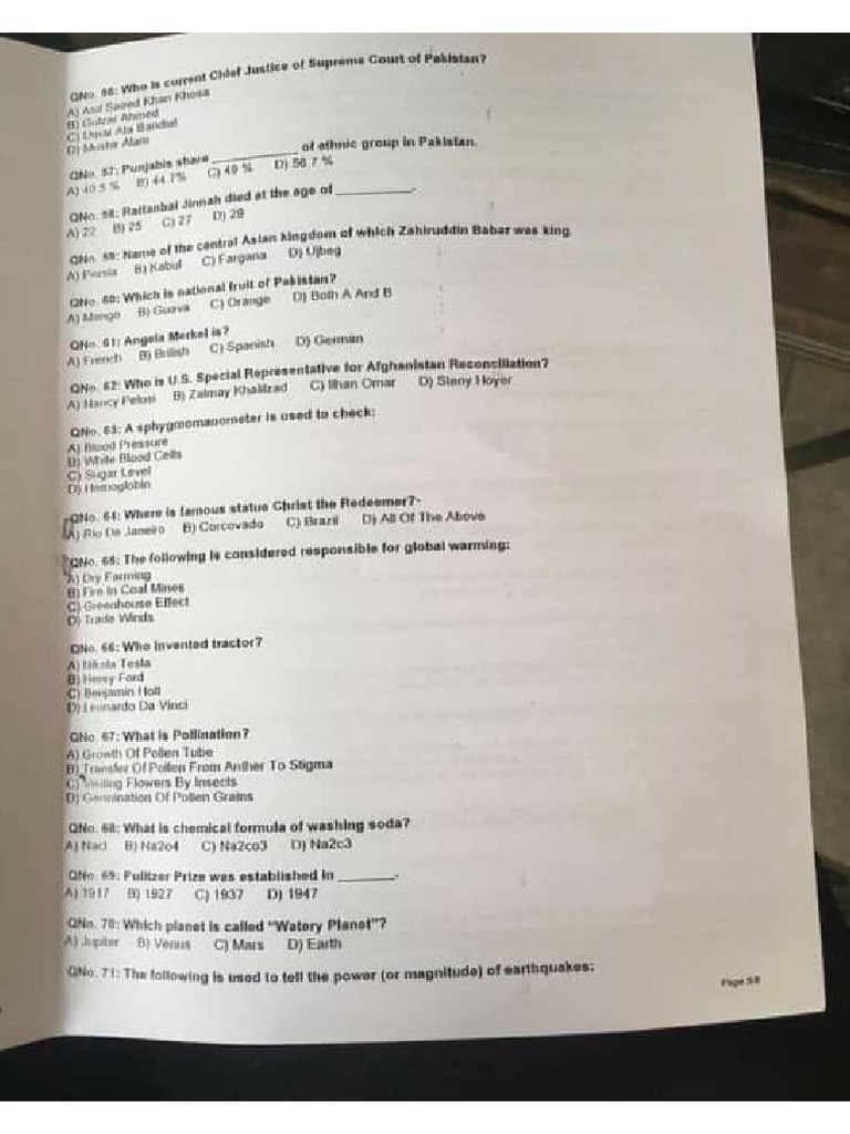 Fia LDC Past Paper | PDF