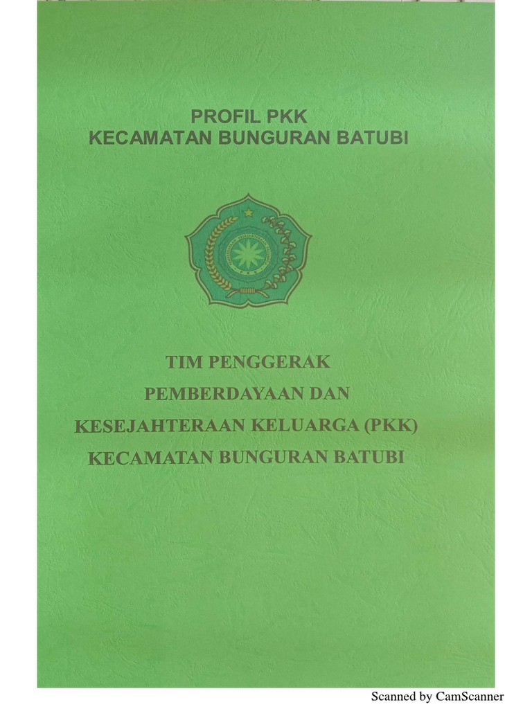 Profil PKK Kecamatan Bunguran Batubi | PDF