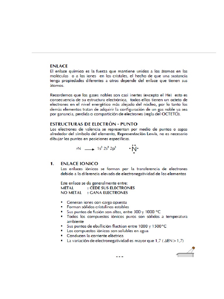 Enlace Quimico Pdf