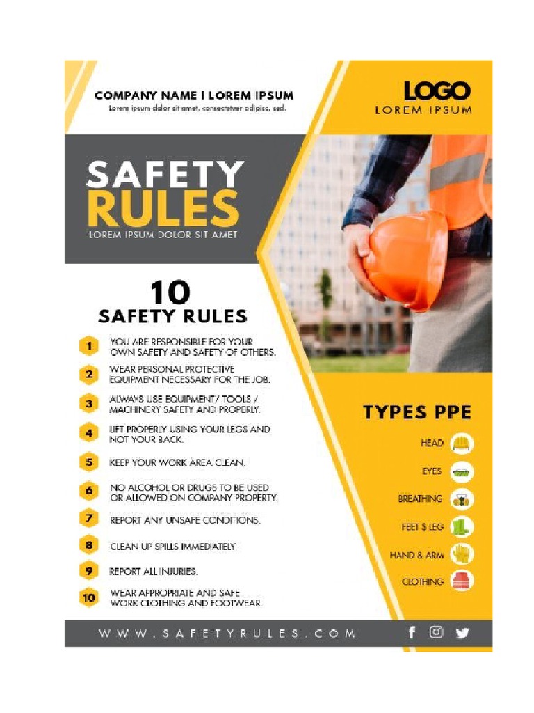 10 Safety Rules | PDF