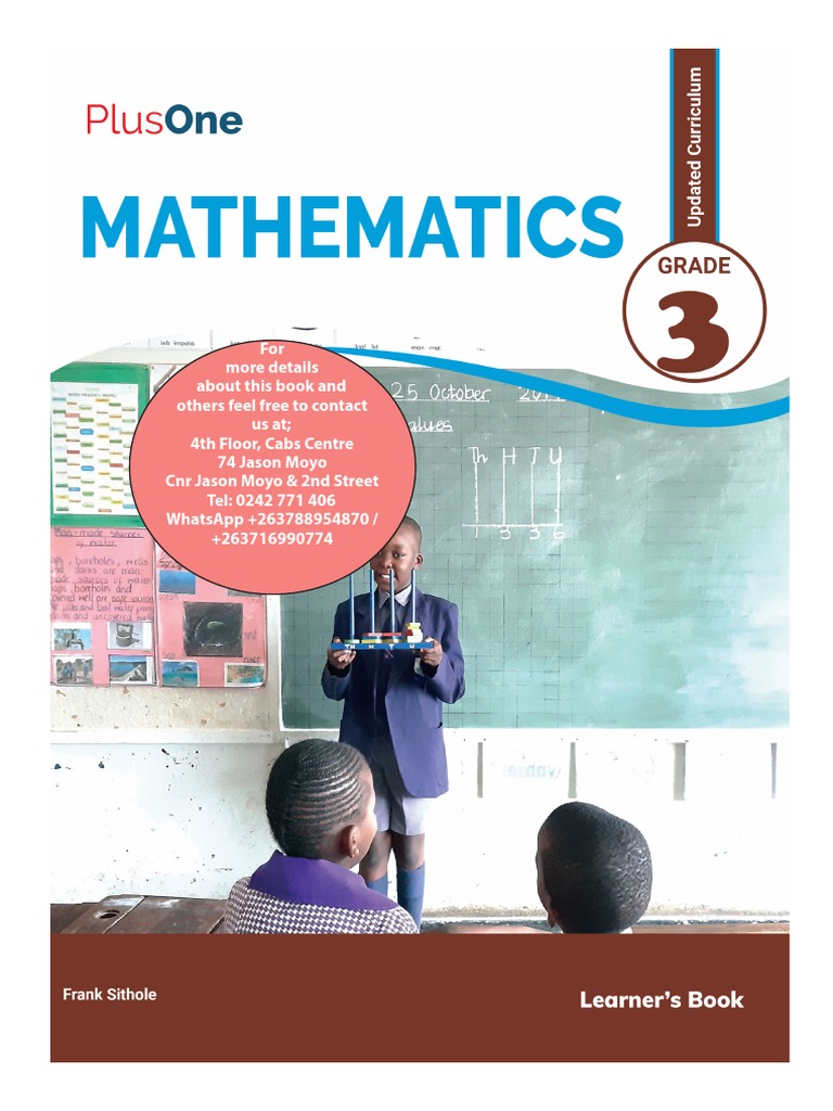 Grade 3 Mathematics Learner's Book | PDF | Multiplication | Numbers