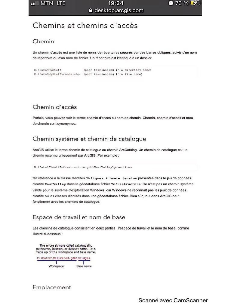 Chemin Relatif Et Absolu | PDF