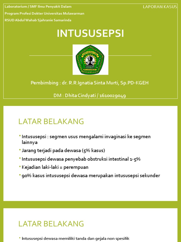 INTUSUSEPSI | PDF