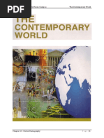 The Contemporary World PDF | PDF