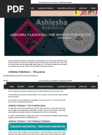 Nakshatra Pada - Table PDF | PDF | Planets In Astrology | Superstitions