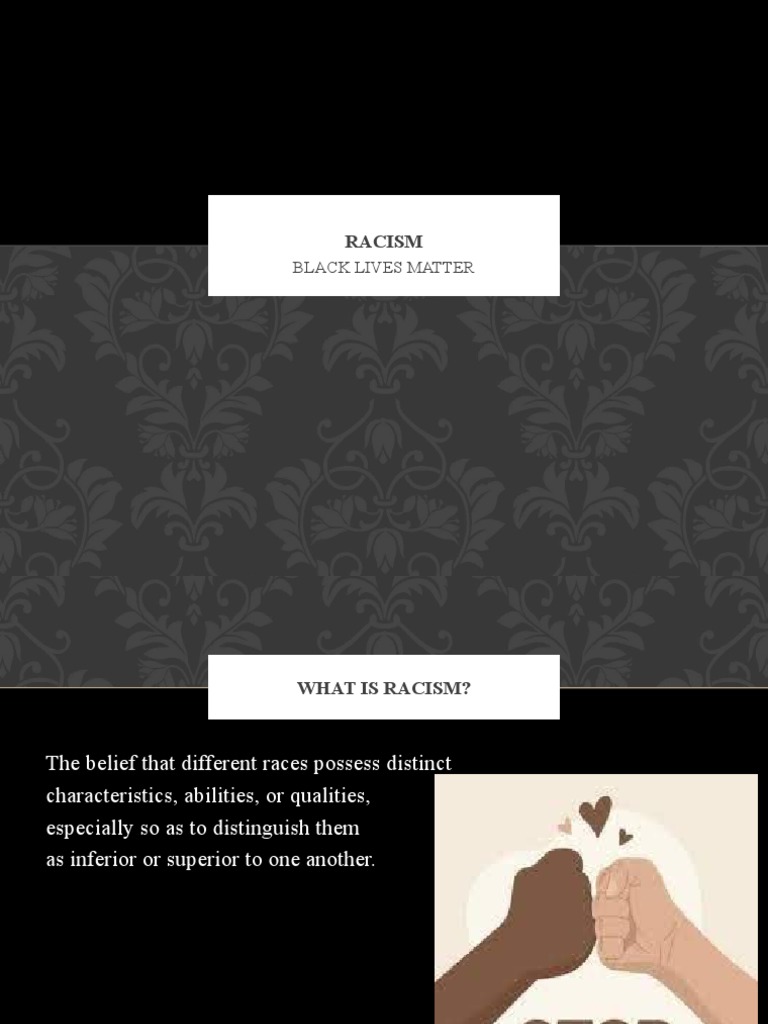 Understanding Racism and Its Impact | PDF