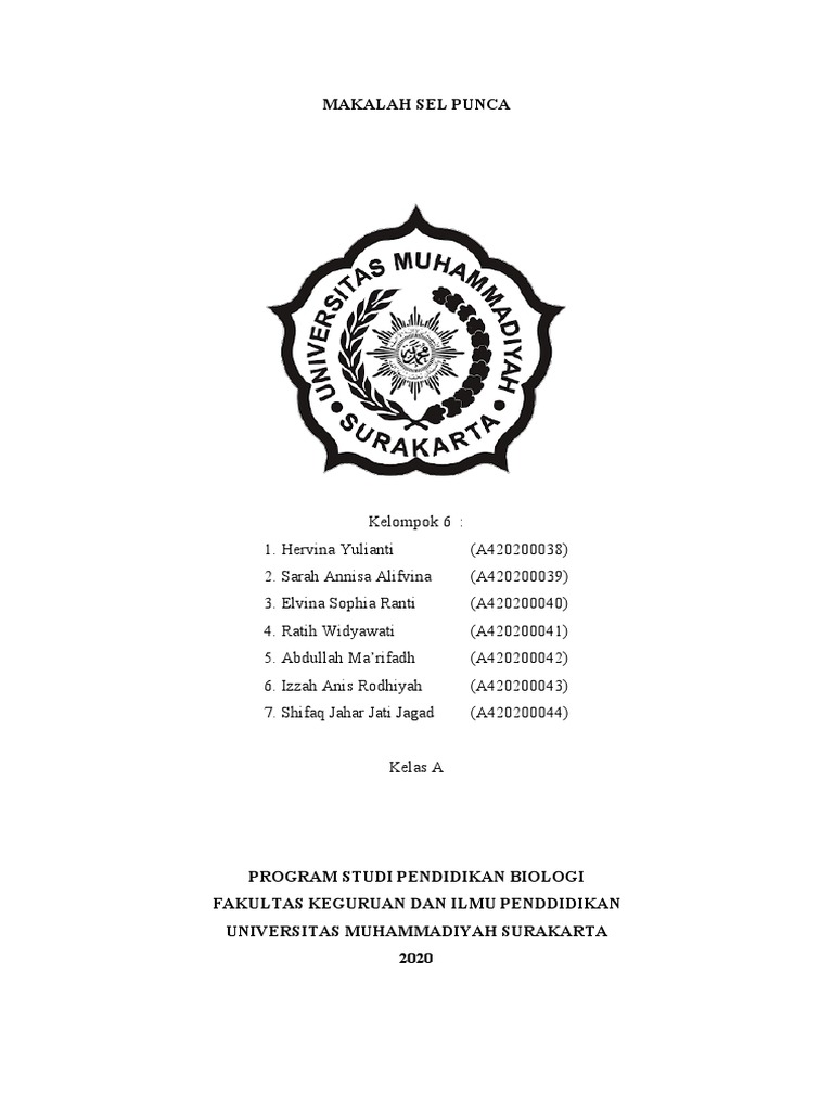 Makalah Sel Punca | PDF