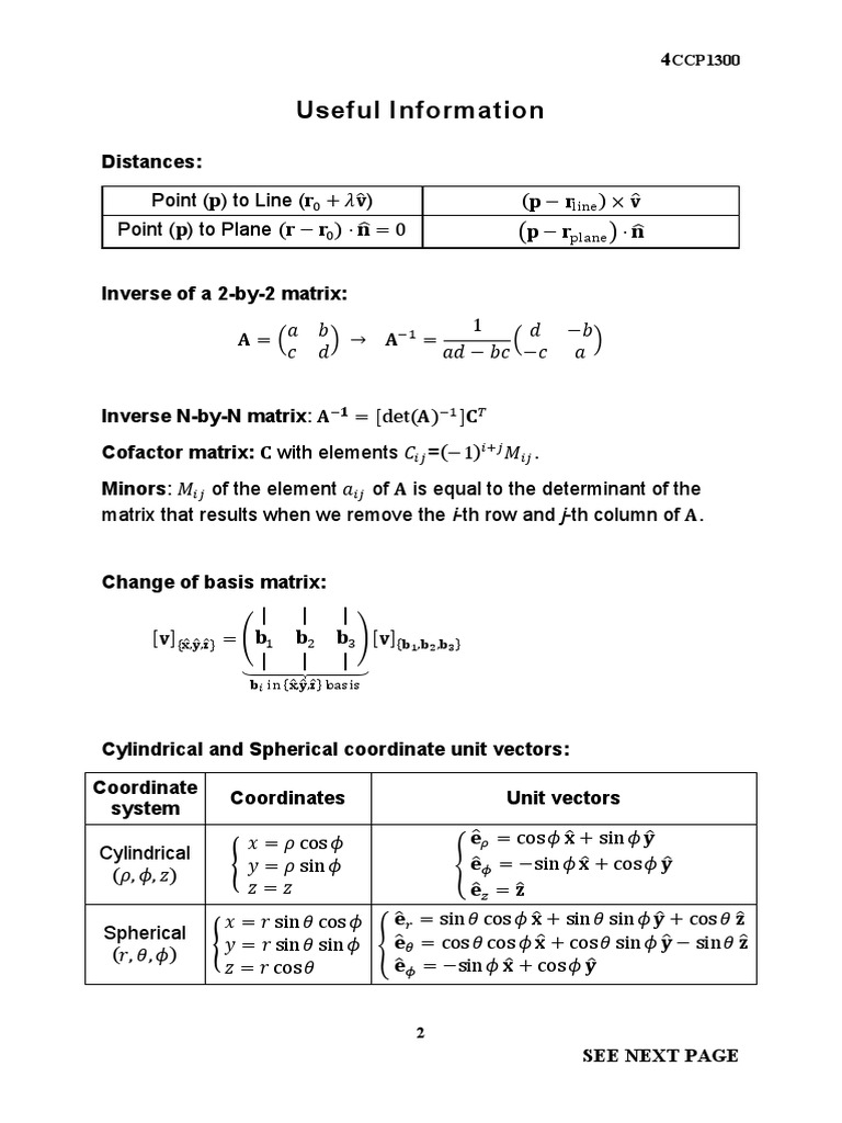 Math Exam | PDF | Basis (Linear Algebra) | Matrix (Mathematics)