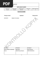 Avans Talep Formu | PDF