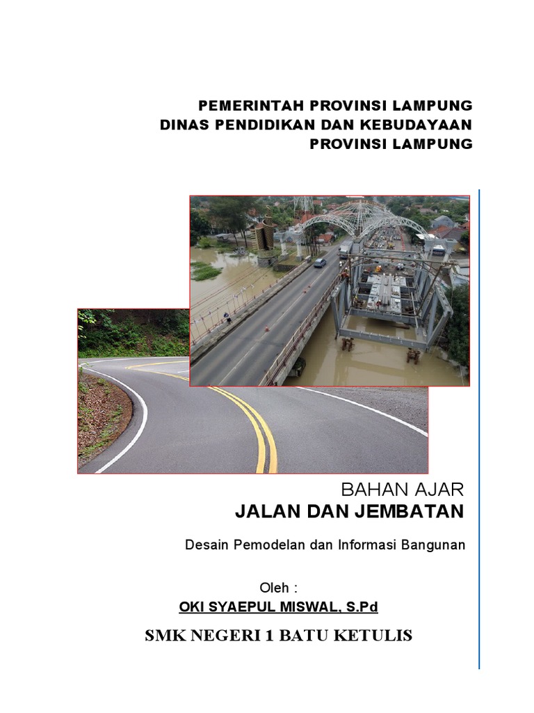 Bahan Ajar Jalan Jembatan Fix 1 | PDF