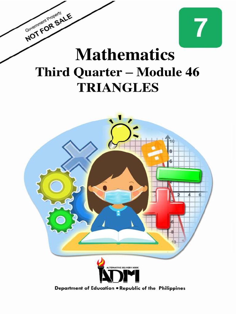 Mathematics7 Q3 M46 V4 | PDF | Triangle | Geometric Objects