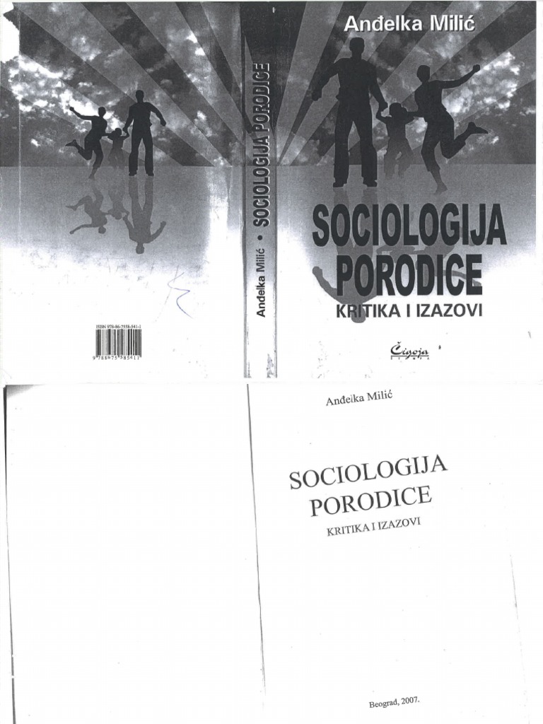 Sociologija Porodice | PDF