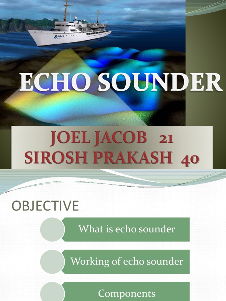 How Echo Sounders Measure Water Depth | PDF