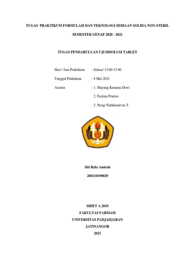 Siti Rafa Amirah - Tugas Modul 9 | PDF | Sains & Matematika