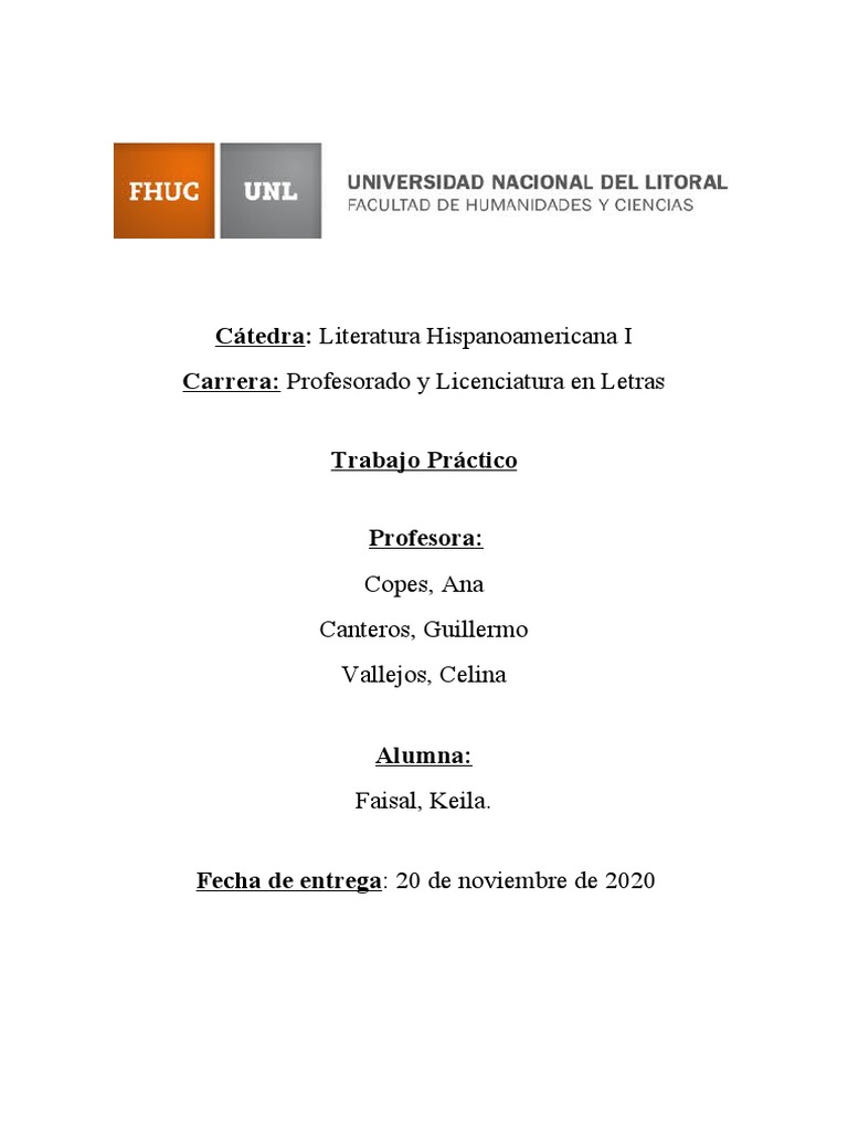 TP Final Hispano | PDF | Vanguardia | Poesía
