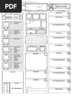 D&D 5E Monster Stat Block Template | PDF