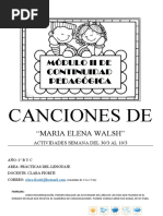 Secuencia Didáctica: La Vaca Estudiosa | PDF | Poesía | Escritura