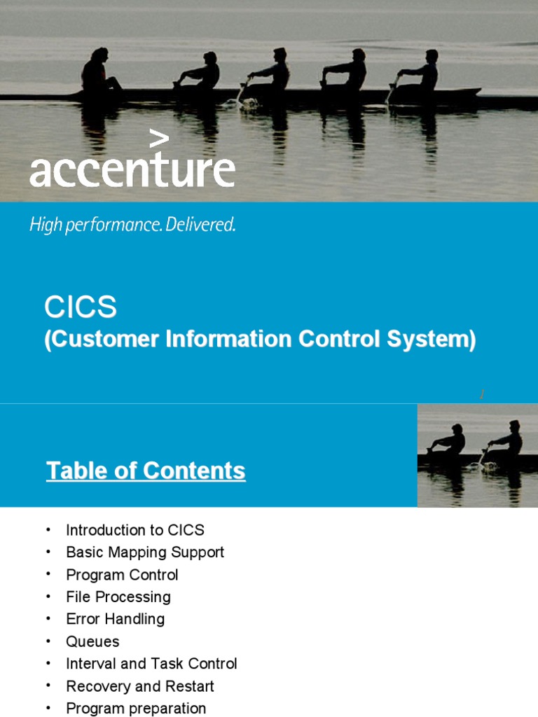 CICS Overview and Programming Guide | PDF | Computer Terminal | Process (Computing)