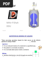 Agitator Design | PDF | Torque | Mechanical Engineering