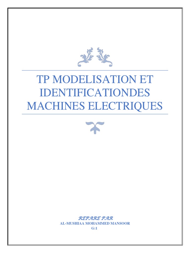 TP Mod | PDF | Métrologie | Électromagnétisme