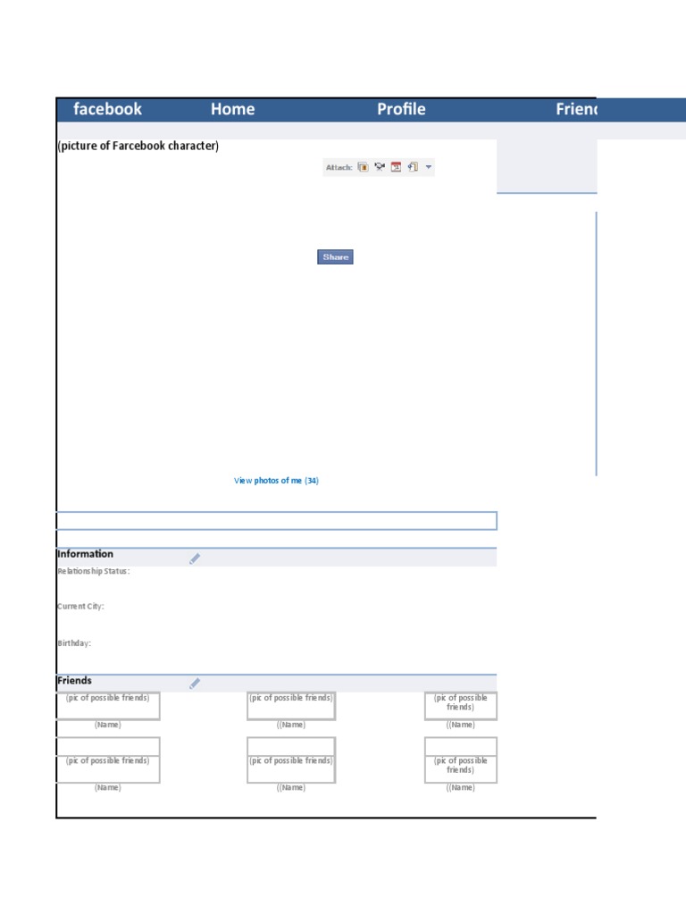 Facebook Profile Overview and Features | PDF