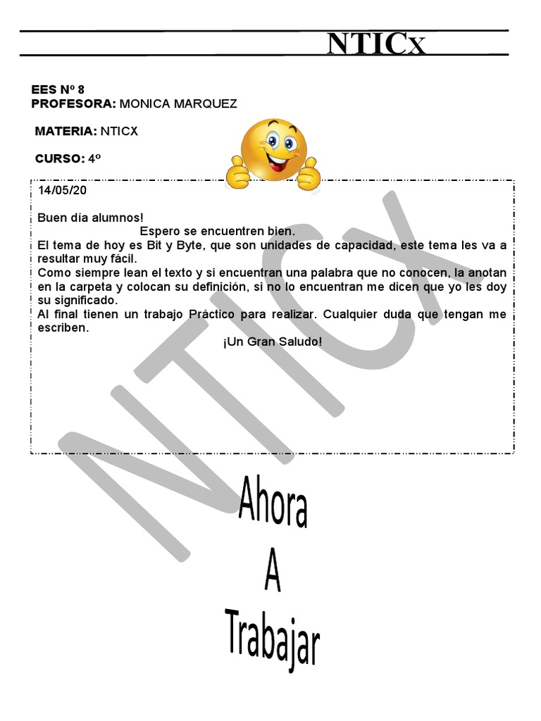 Bit y Byte | PDF | Poco | Byte