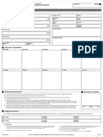 NADRA Fingerprint Acquisition Form | PDF