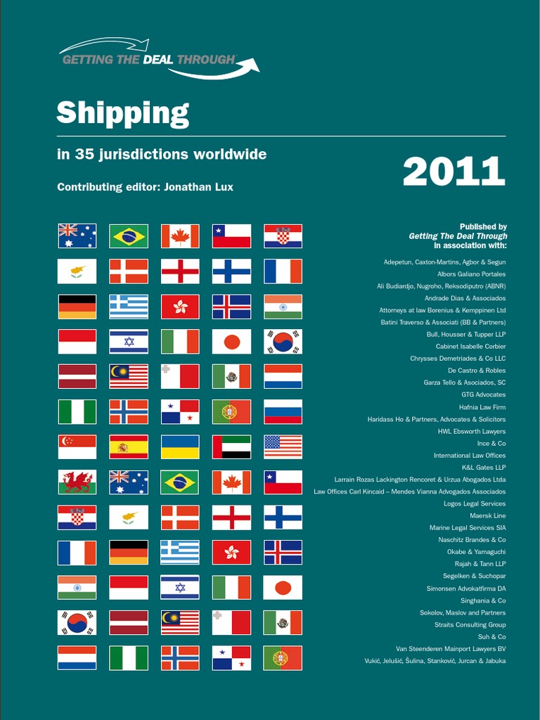 Shipping: in 35 Jurisdictions Worldwide | PDF | Guarantee | Tonnage