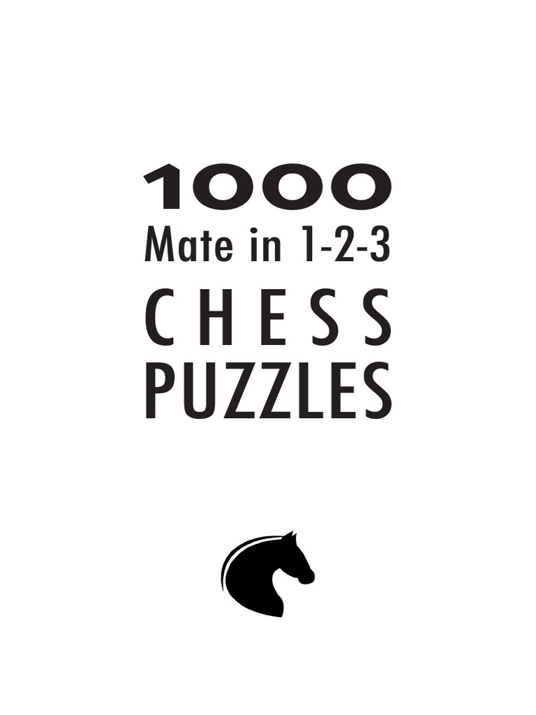 Mate in 1-2-3: Chess Puzzles | PDF | Intellectual Works | Business