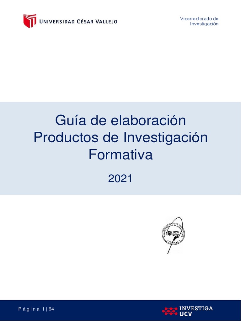 RVI N°117-2020-VI-UCV Aprueba Guía de INFORME ACADEMICO | PDF | Caso de carta | Estilo apa