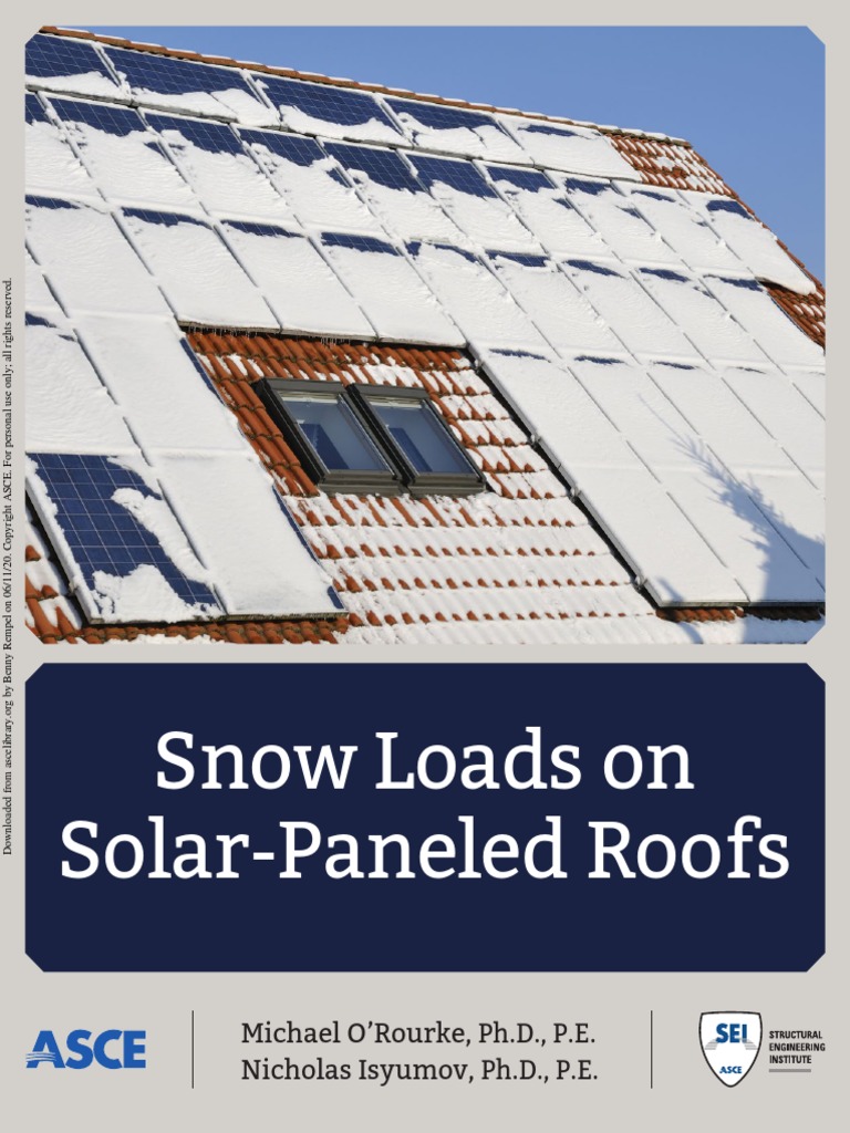 ASCE Snow Loads On Solar-Paneled Roofs | PDF | Snow | Roof
