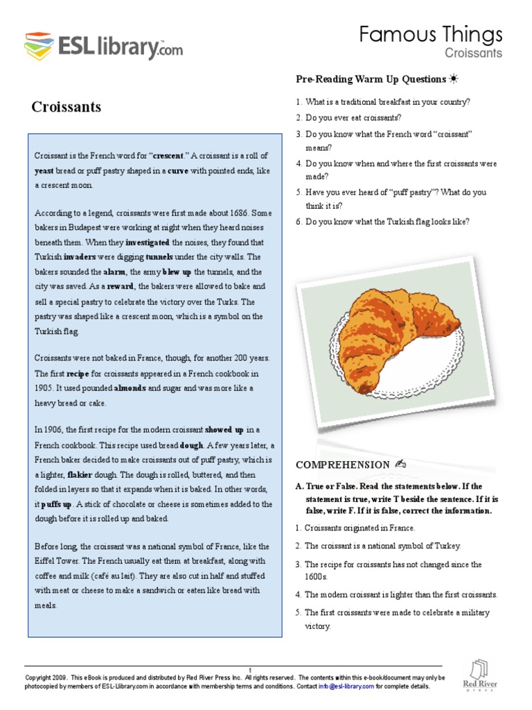 Croissants | PDF | Foods | Cooking