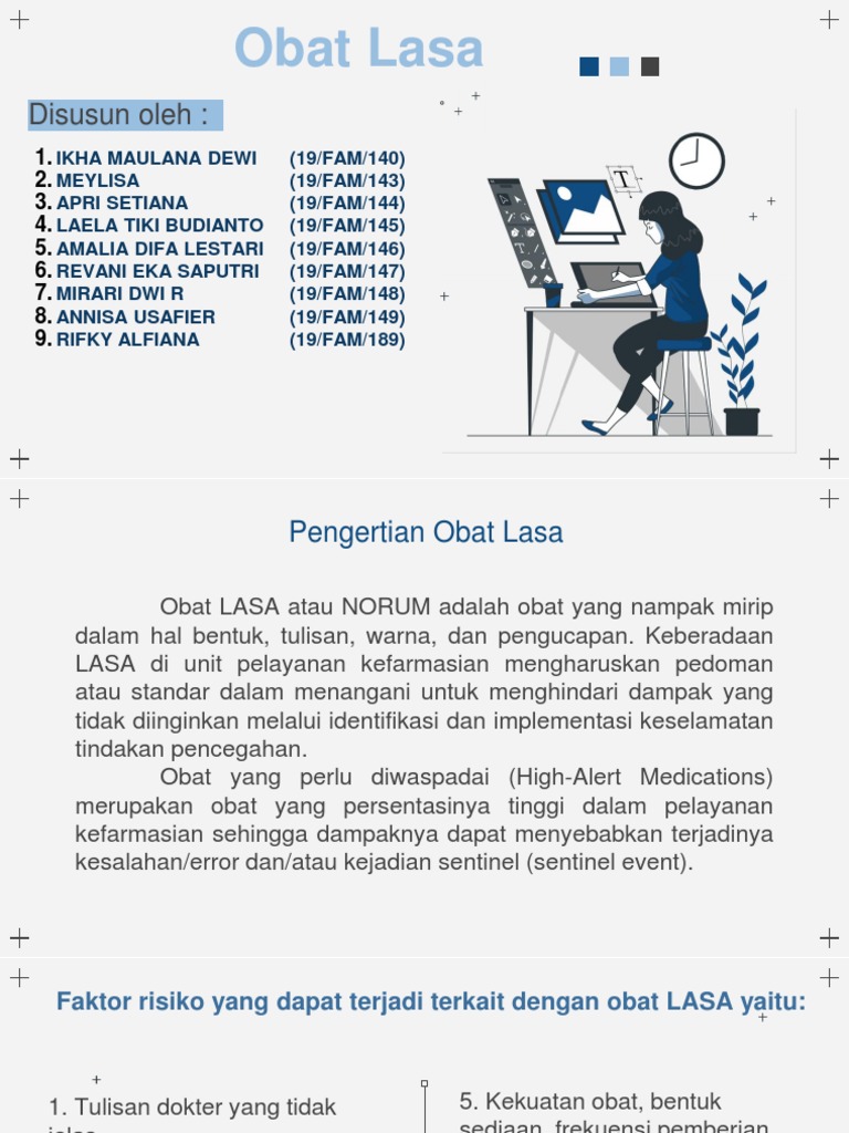 Kelompok 4 - Obat Lasa - IRL | PDF